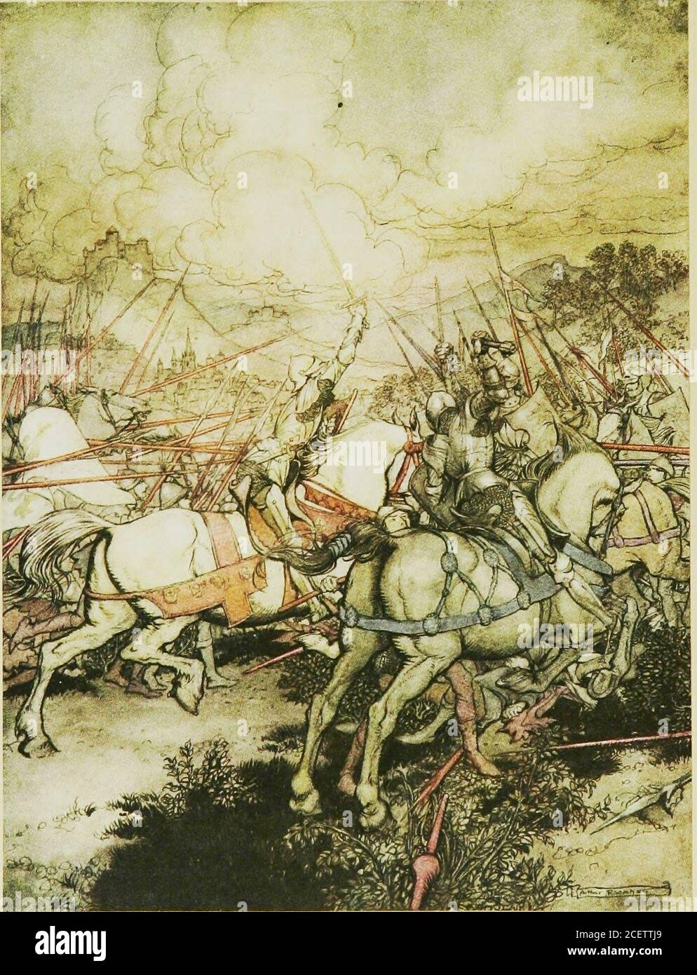 Illustrated arthur rackham hi-res stock photography and images - Alamy