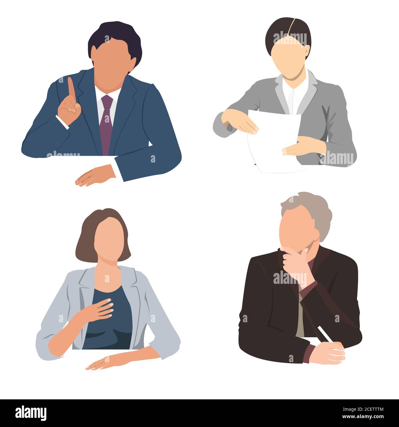 People Sitting Talking Clipart