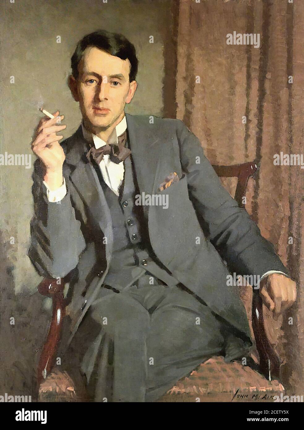 Aiken John Macdonald - Portrait of Francis Cooper - British School ...