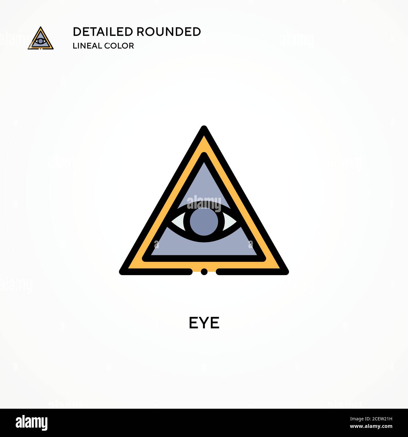 Eye vector icon. Modern vector illustration concepts. Easy to edit and ...