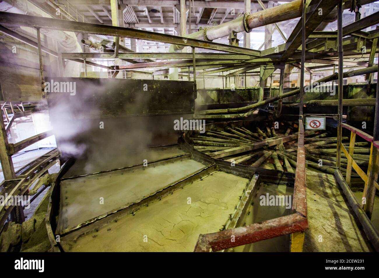 Sulphuric (sulfuric) acid workshop. Phosphoric fertilizers factory ...