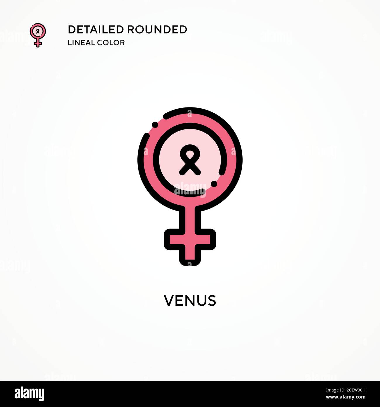 Venus vector icon. Modern vector illustration concepts. Easy to edit ...