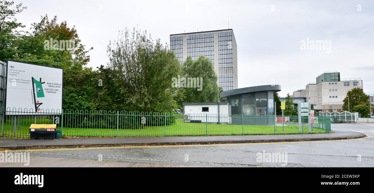 Vehicle licensing agency dvla building hi-res stock photography and ...