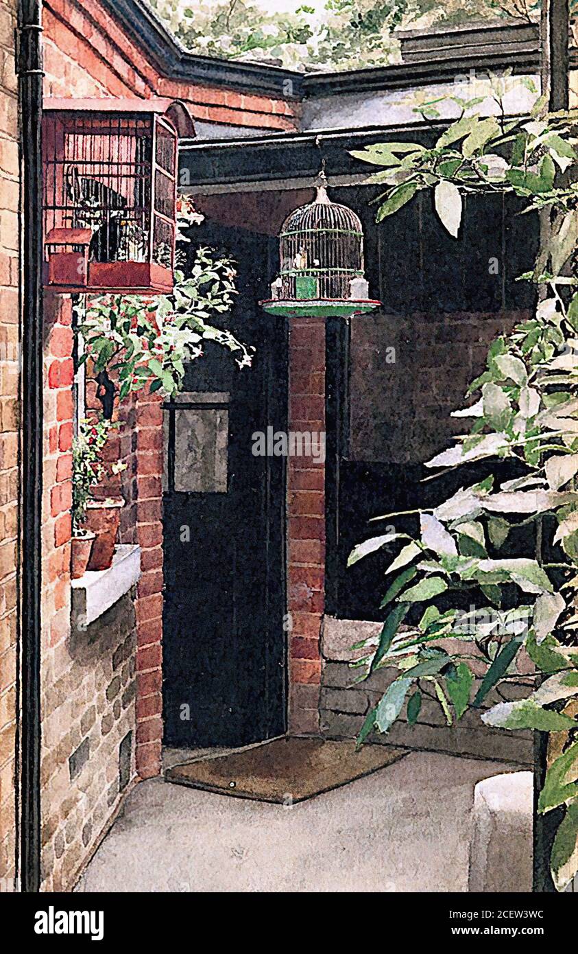 Alma-Tadema Anna - the Porter's Lodge at 17 Grove End Road - British ...