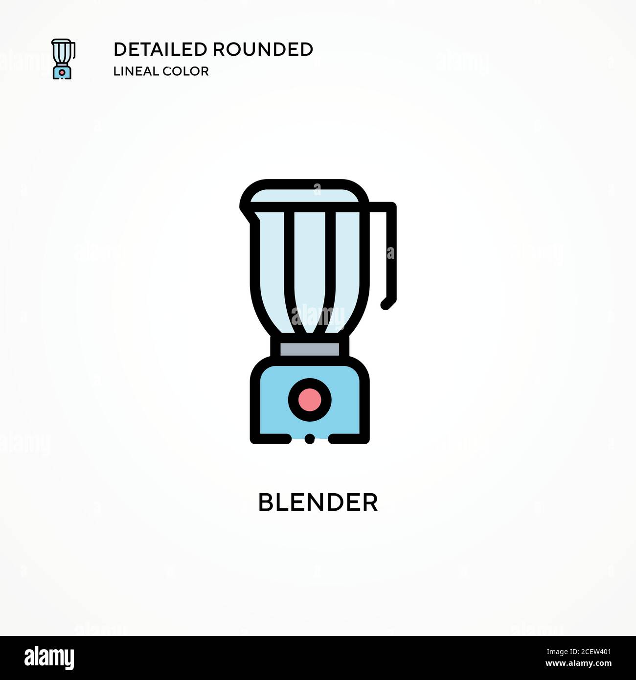 Blender vector icon. Modern vector illustration concepts. Easy to edit ...