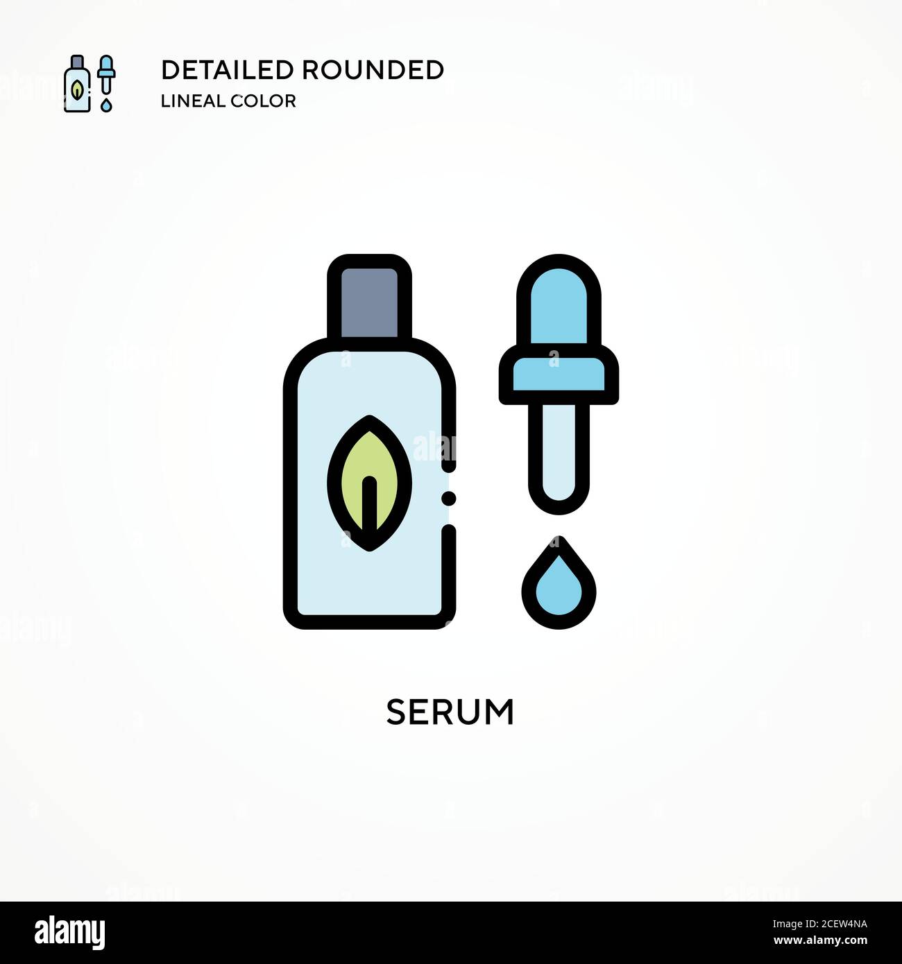Serum vector icon. Modern vector illustration concepts. Easy to edit ...