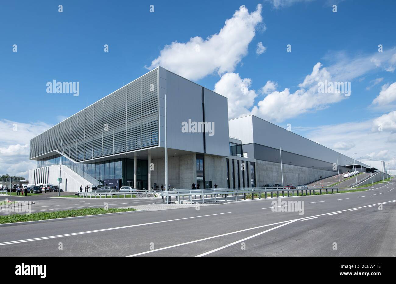 Sindelfingen, Germany. 02nd Sep, 2020. Exterior view of the "Factory 56 ...