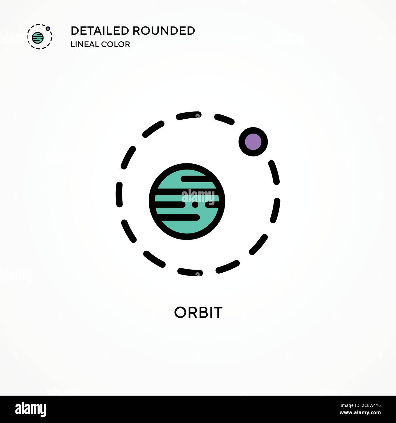Orbit vector icon. Modern vector illustration concepts. Easy to edit ...
