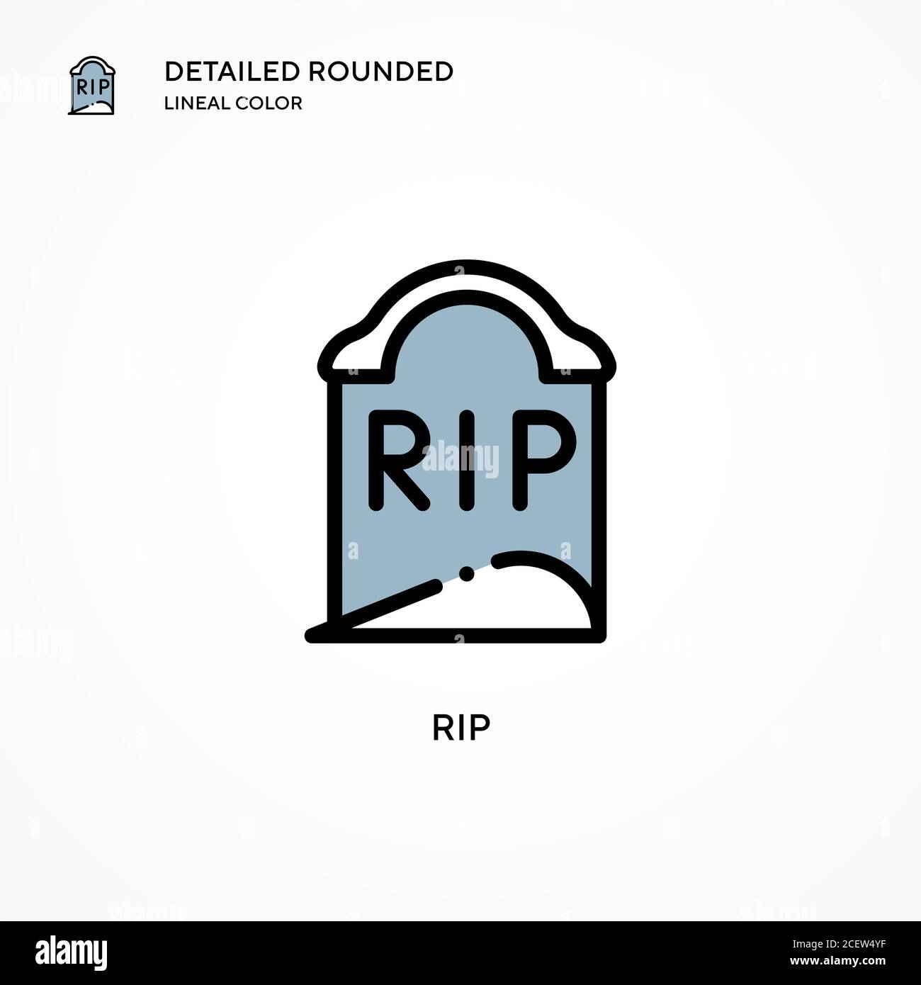 Rip vector icon. Modern vector illustration concepts. Easy to edit and ...