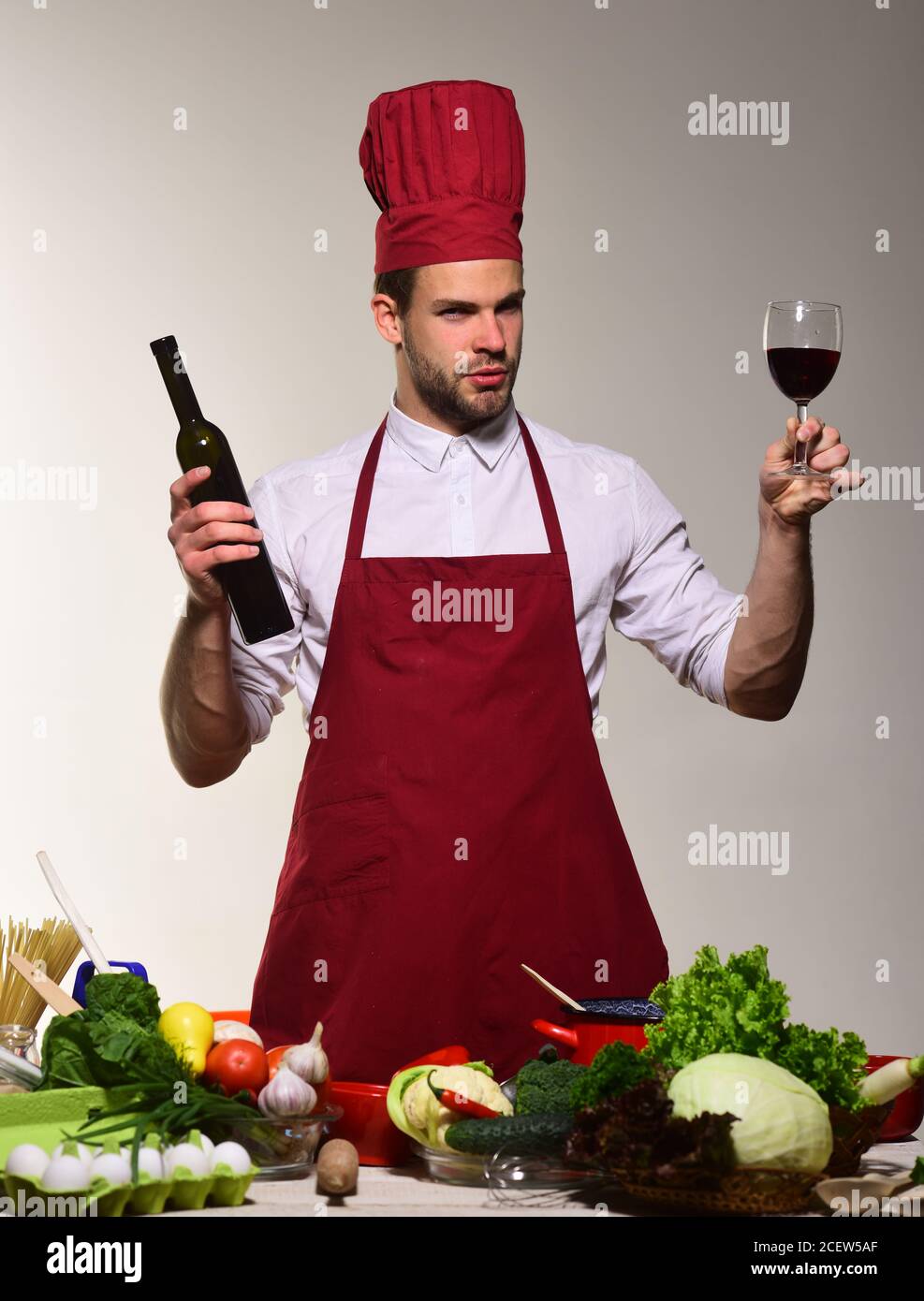 Wine bottle rolling pin hi-res stock photography and images - Alamy