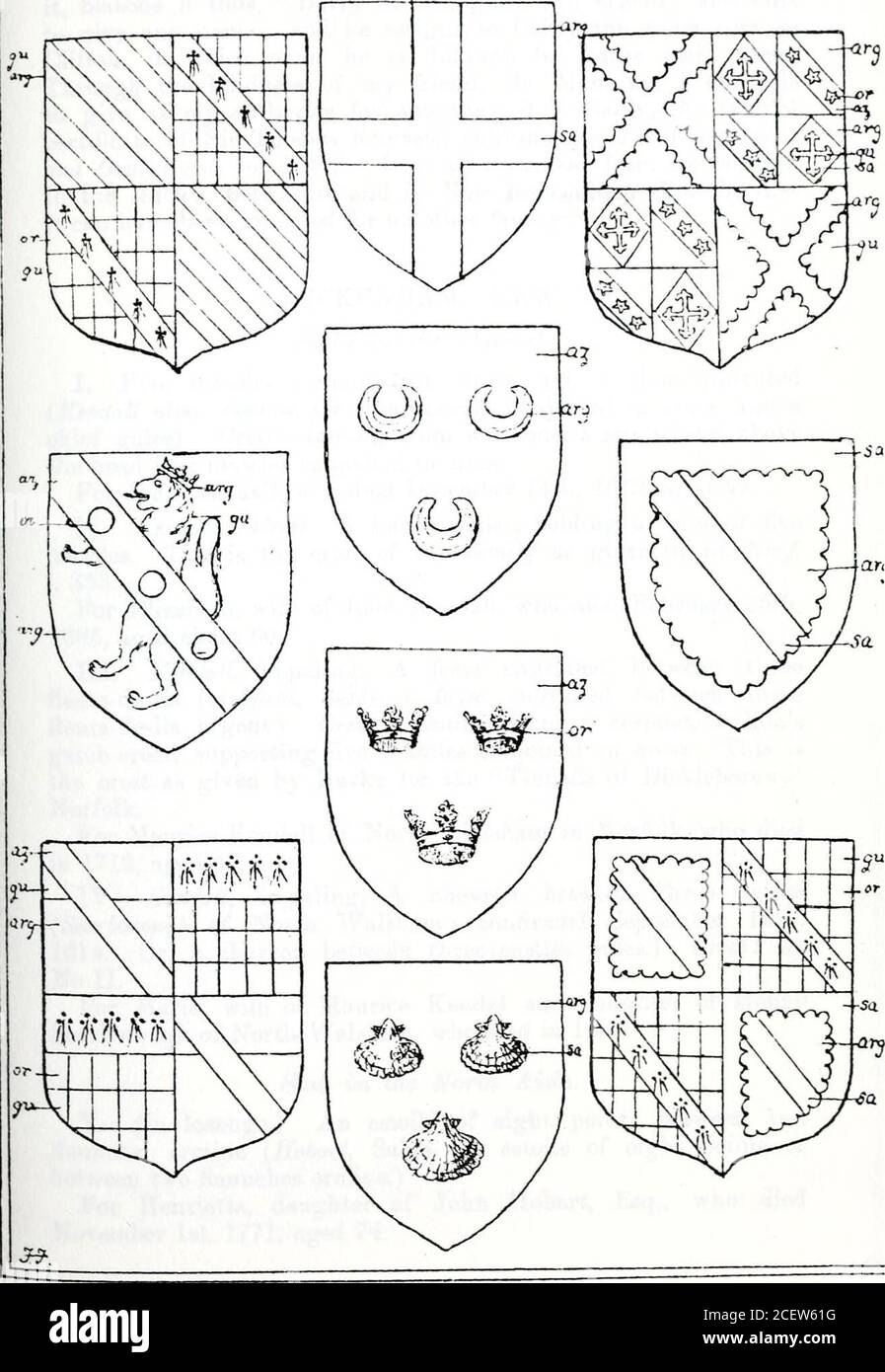 Three crowned coats hi-res stock photography and images - Alamy