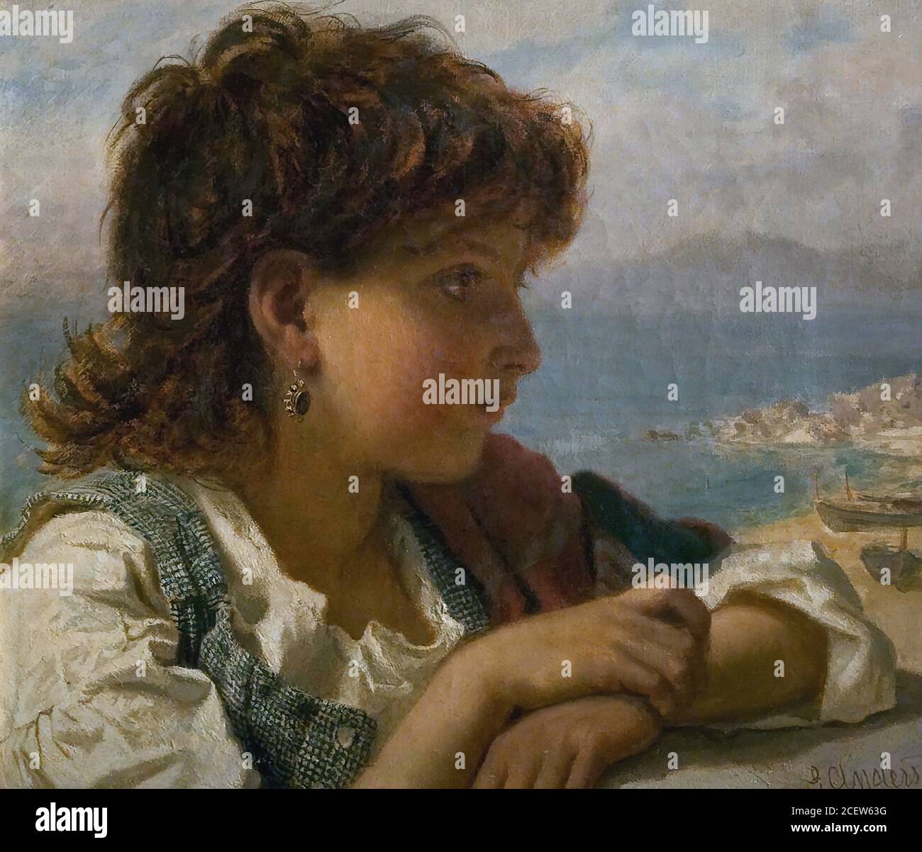 Anderson Sophie - a Neapolitan Boy - British School - 19th Century ...