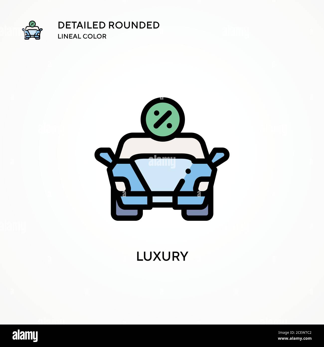 Luxury vector icon. Modern vector illustration concepts. Easy to edit ...