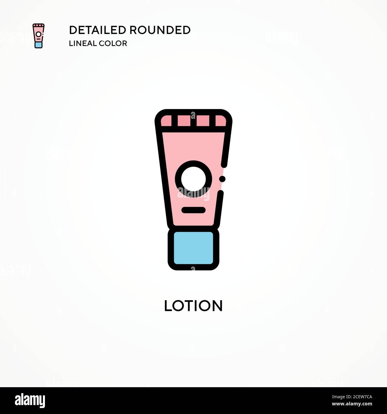 Lotion vector icon. Modern vector illustration concepts. Easy to edit ...