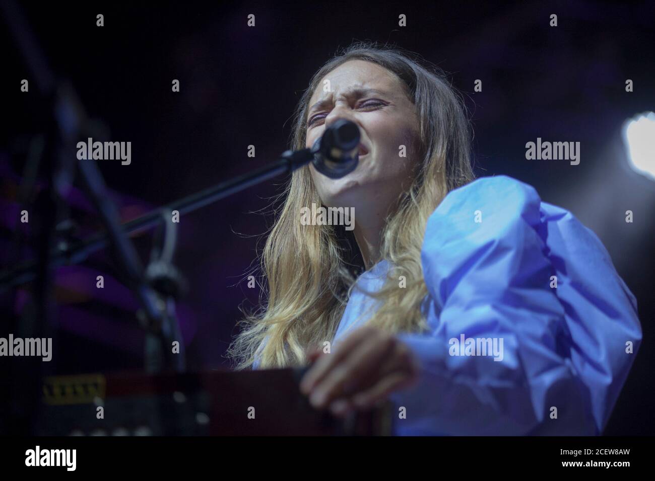 Gregorio Sanchez opened the Francesca Michielin concert in San Mauro ...