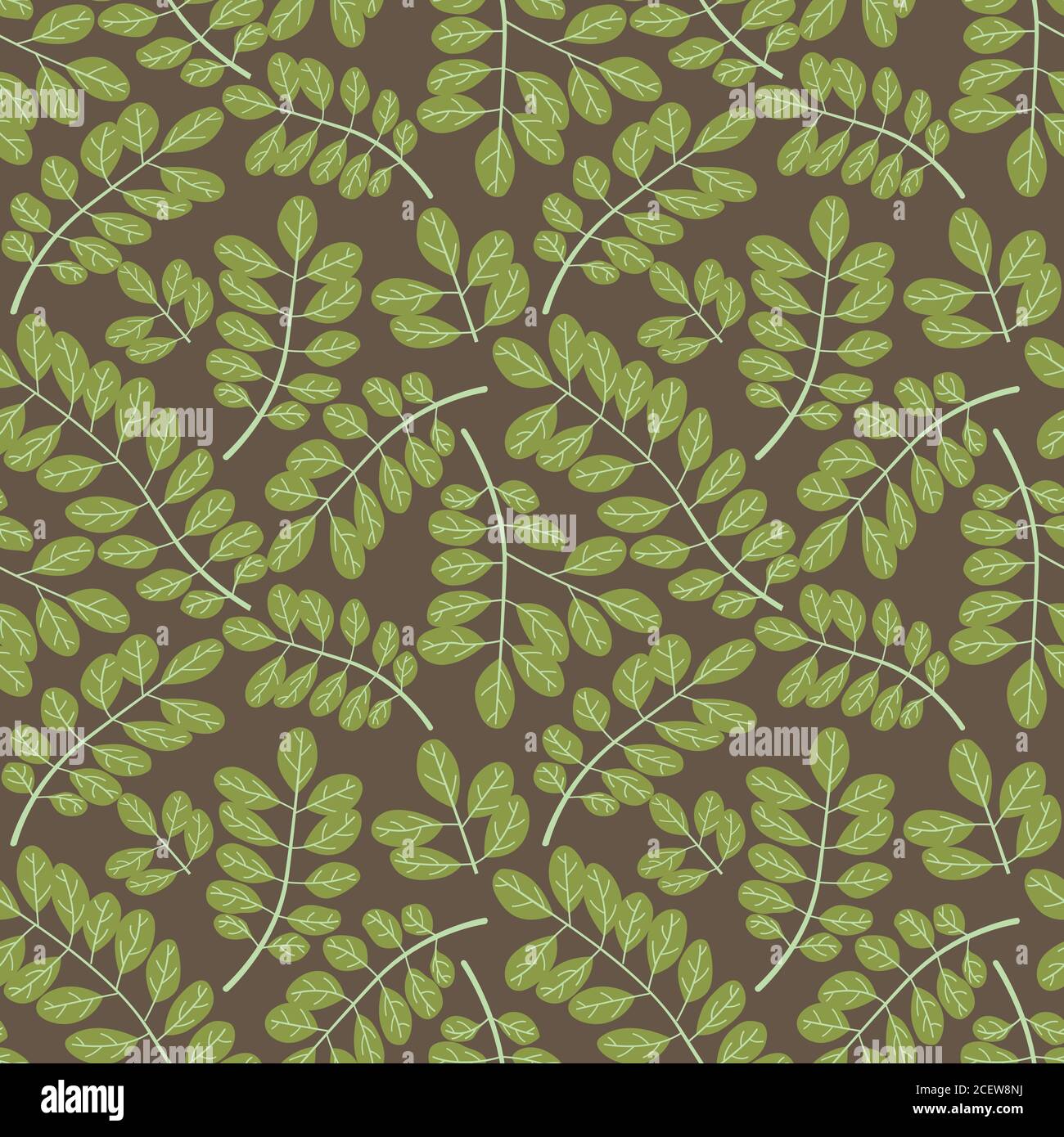 Seamless leaf Stock Vector Images - Alamy