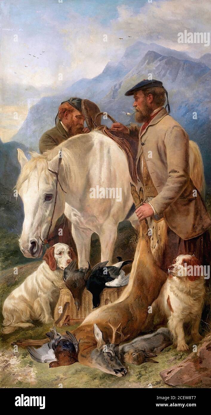 Ansdell Richard - the Keeper's Pony - British School - 19th Century ...