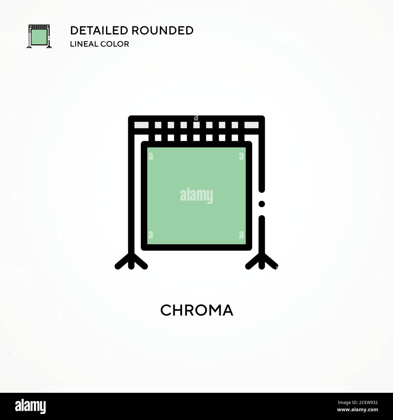 Chroma vector icon. Modern vector illustration concepts. Easy to edit ...
