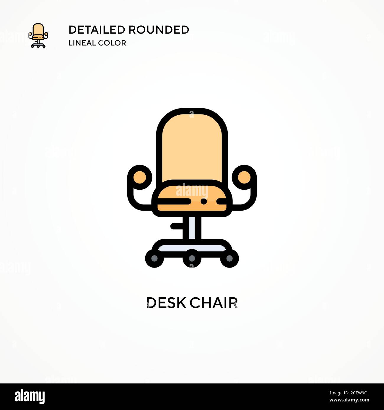 Back side of an armchair Stock Vector Images - Alamy