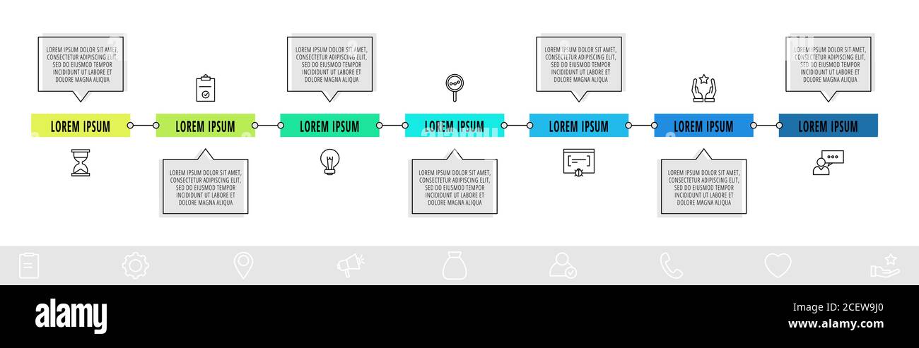 Infographic Timeline Excel