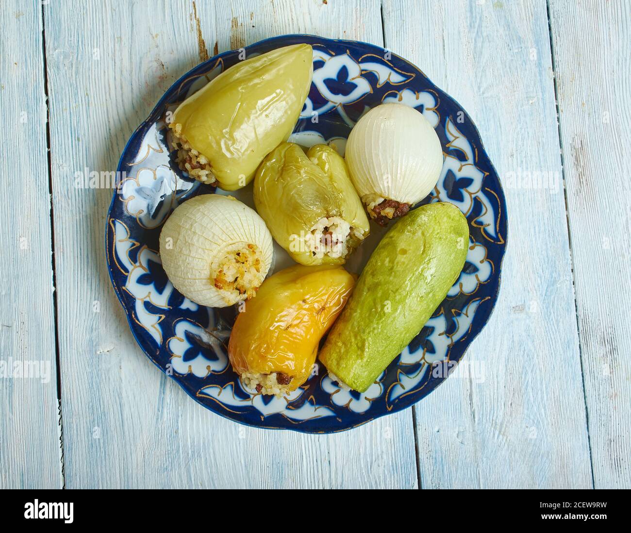 Dolma Baghdadia - Middle Eastern stuffed vegetables with spicy rice ...
