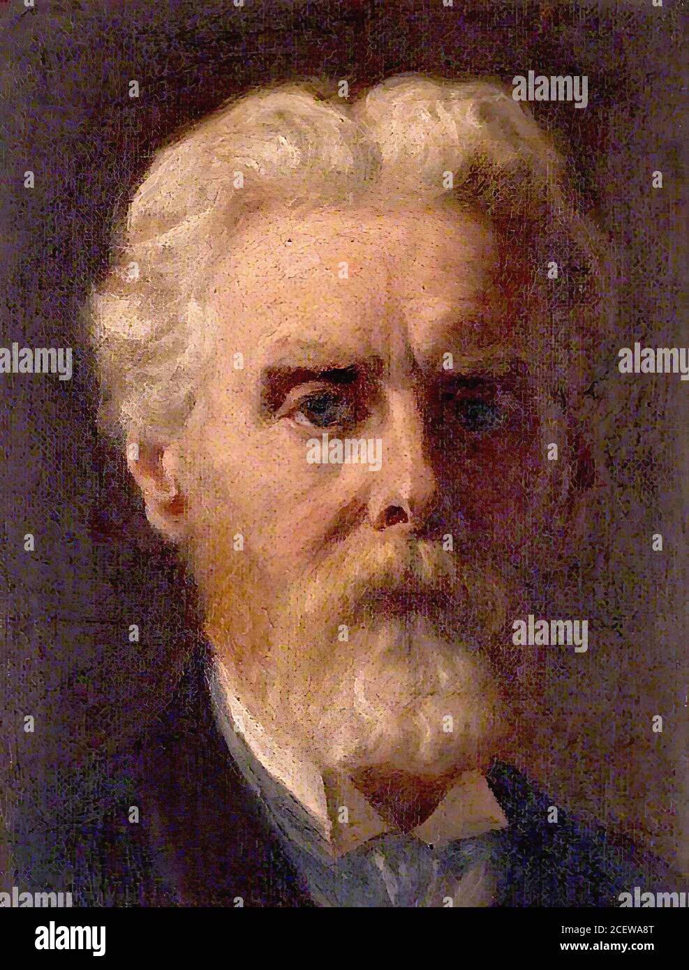 Archer James - Self Portrait - British School - 19th Century Stock ...