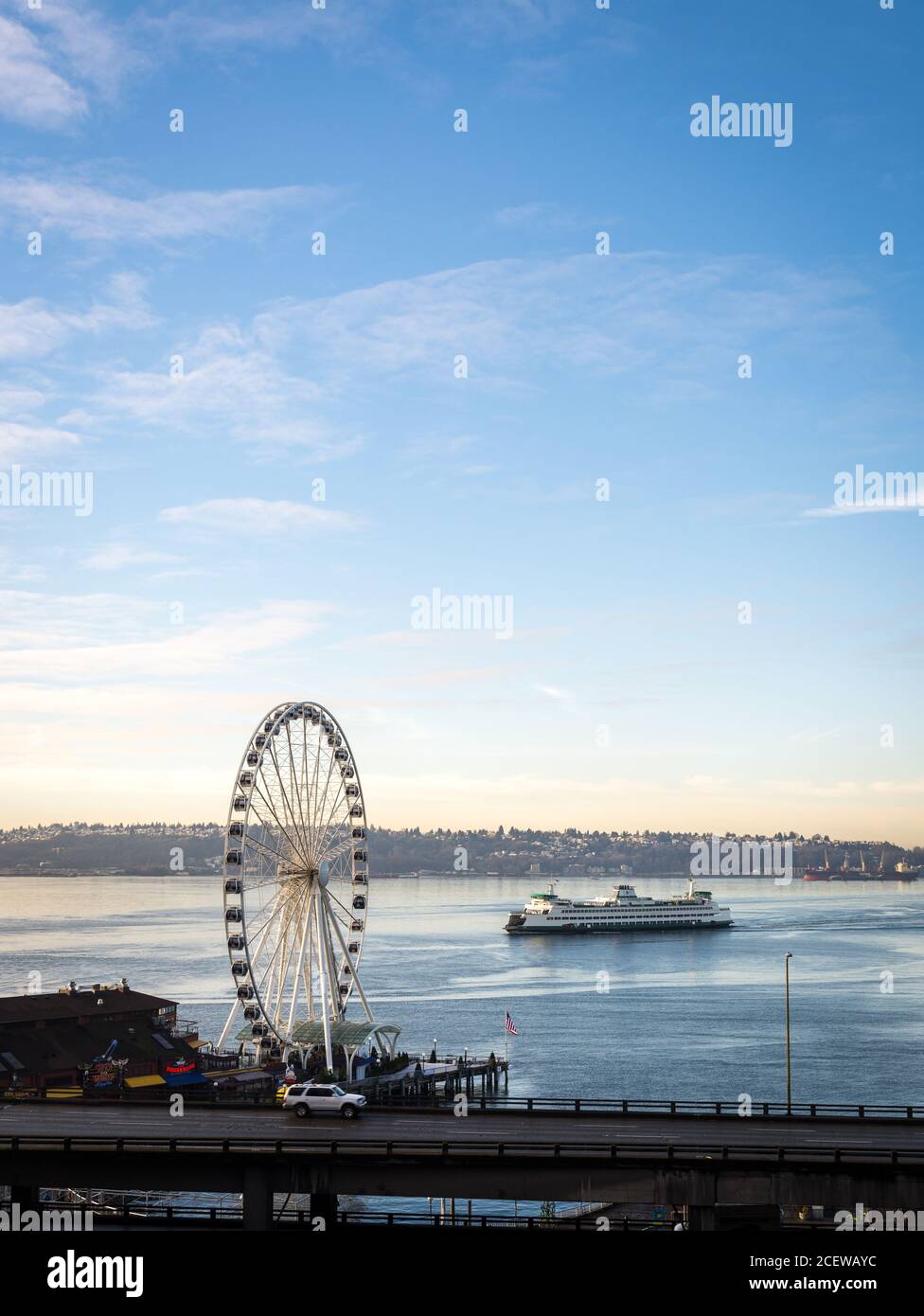 Seattle, Washington, United States - Waterfront Park and the Seattle ...