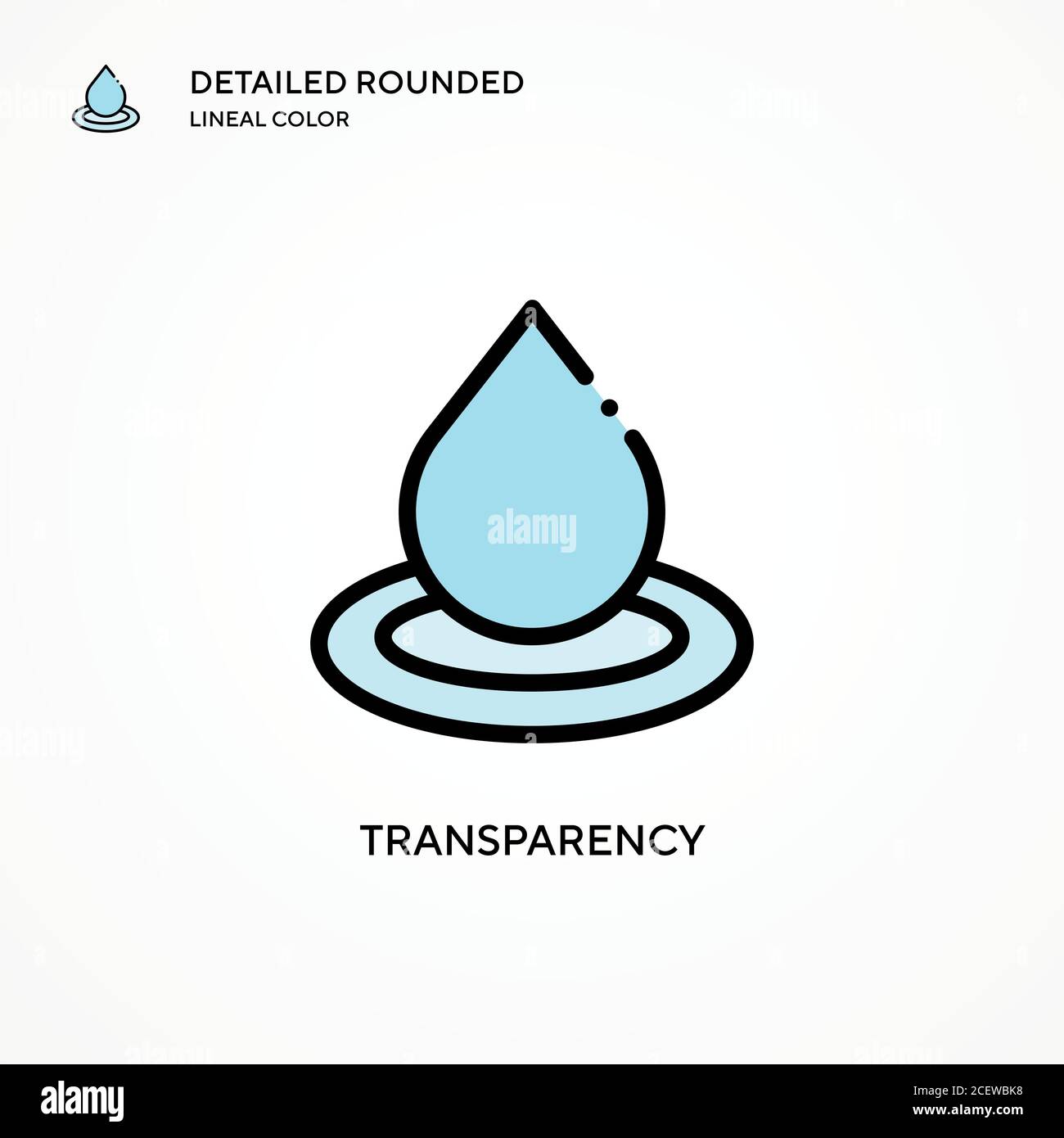 Transparency vector icon. Modern vector illustration concepts. Easy to ...