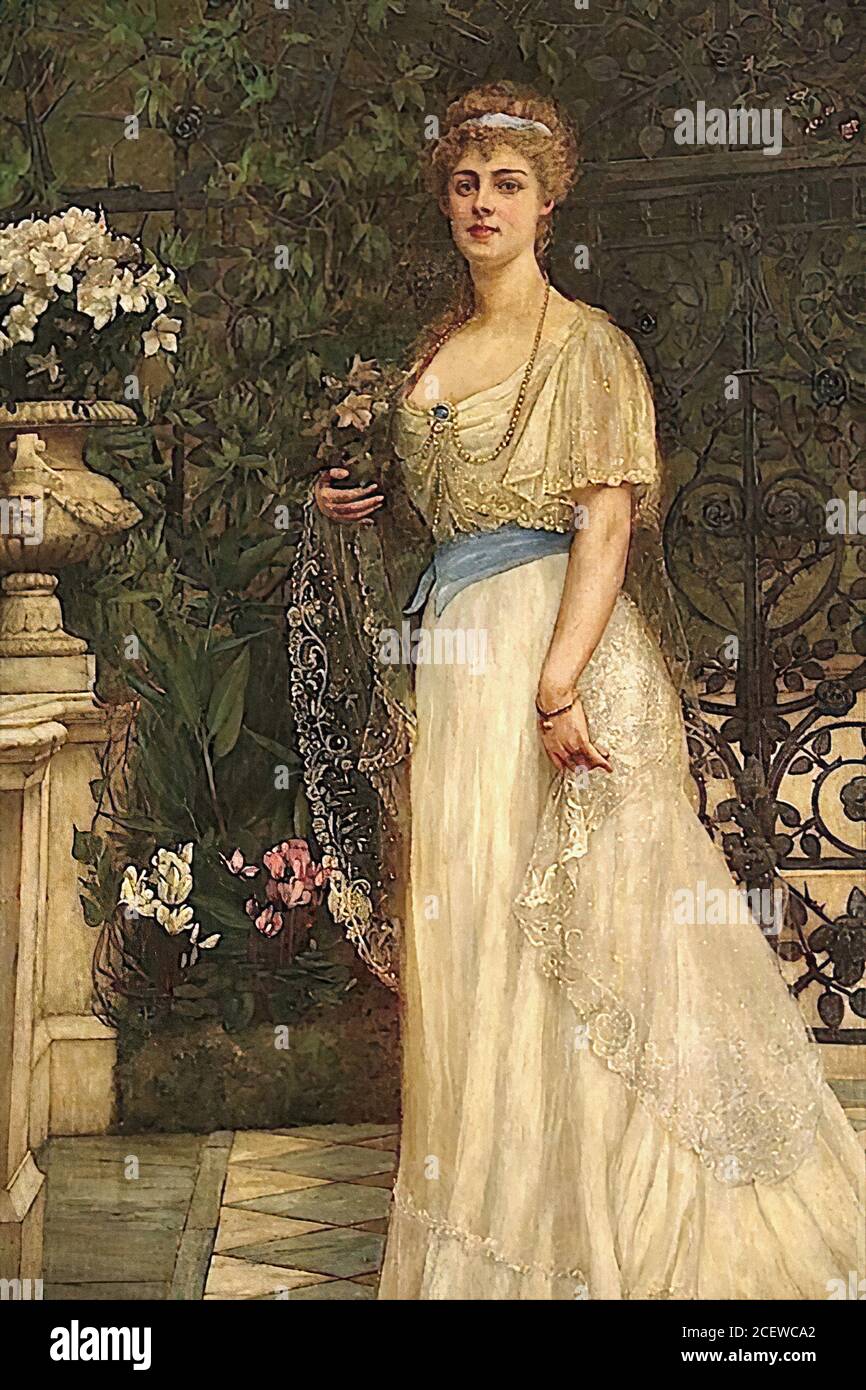 Arthur Reginald - Princess Henry of Pless - British School - 19th ...