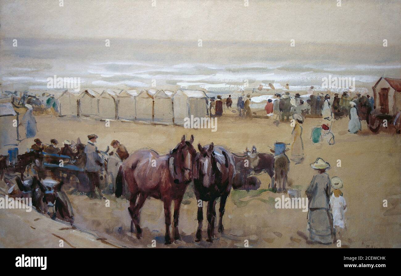 Victorian Beach Scene High Resolution Stock Photography and Images - Alamy