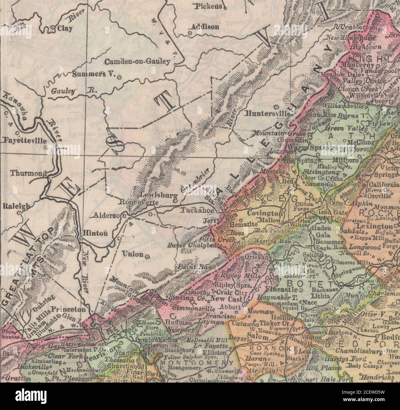 . Portfolio of maps of Spofford's new cabinet cyclopaedia : containing ...