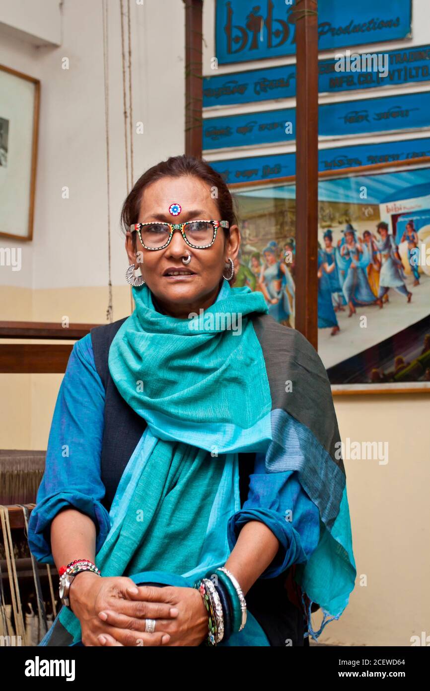 Bangladesh – February 16, 2014: Portrait of Bibi Russell a Bangladeshi ...