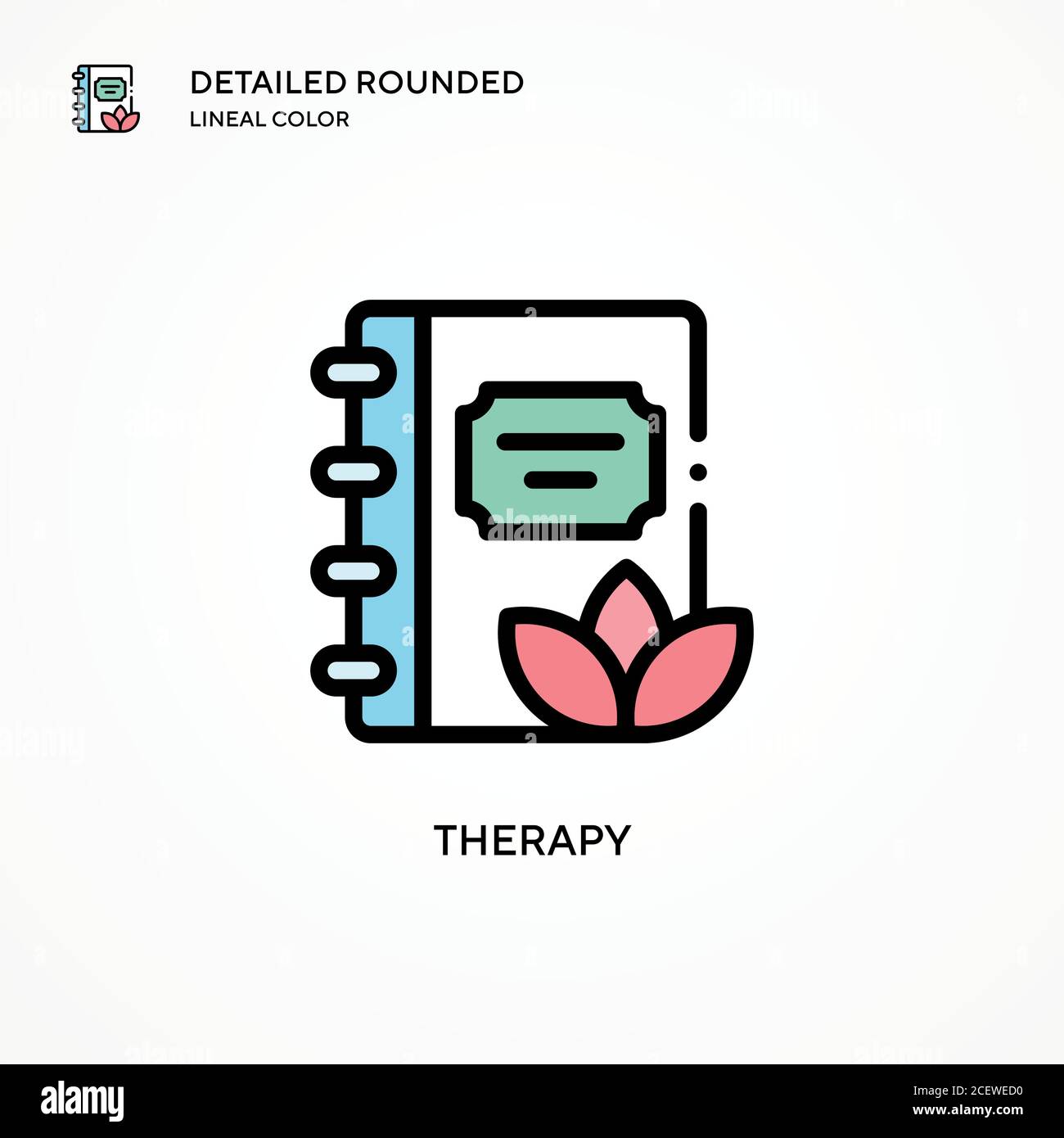 Therapy vector icon. Modern vector illustration concepts. Easy to edit ...