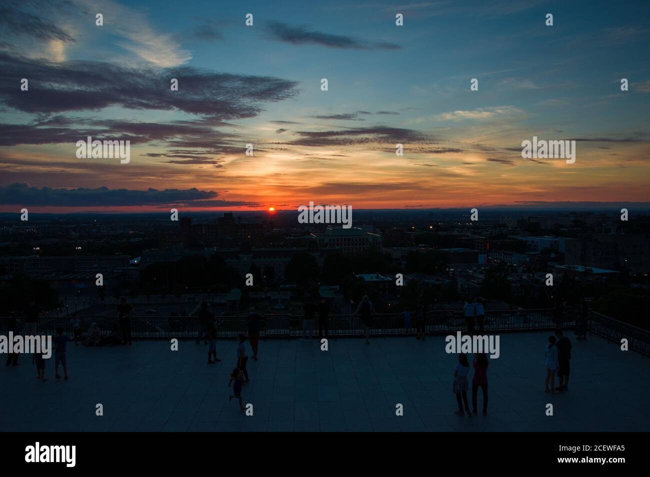 Montreal over view summer hi-res stock photography and images - Alamy