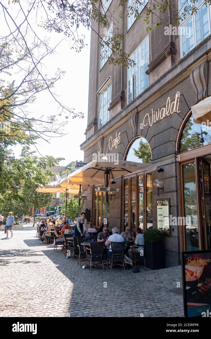 Cafe Vivaldi Copenhagen Stock Photo - Alamy