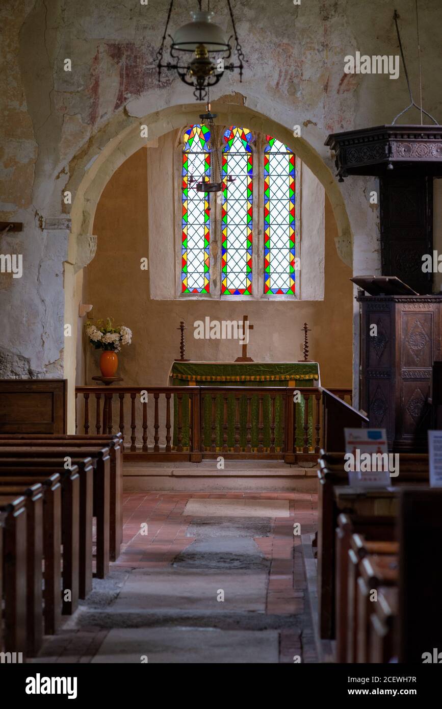 Inside the Church of Saint Botolph, Botolphs on the route of the South ...