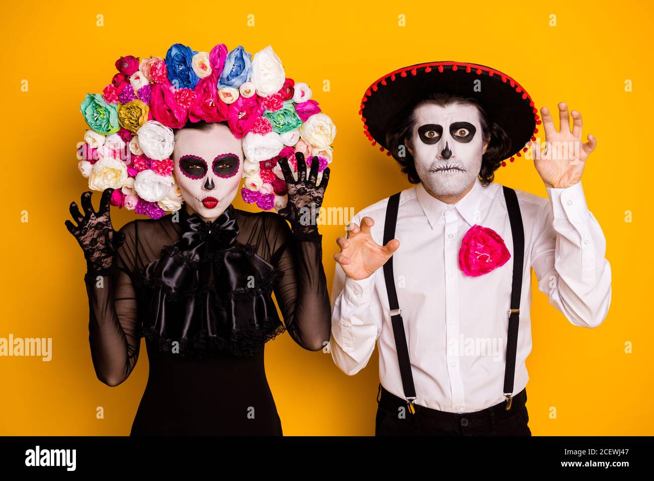 Portrait of his he her she glamorous spooky evil mad baleful malicious ...