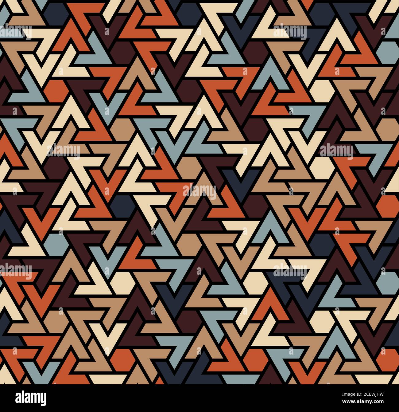 Seamless geometric color pattern. Vector repeating texture for fabric ...