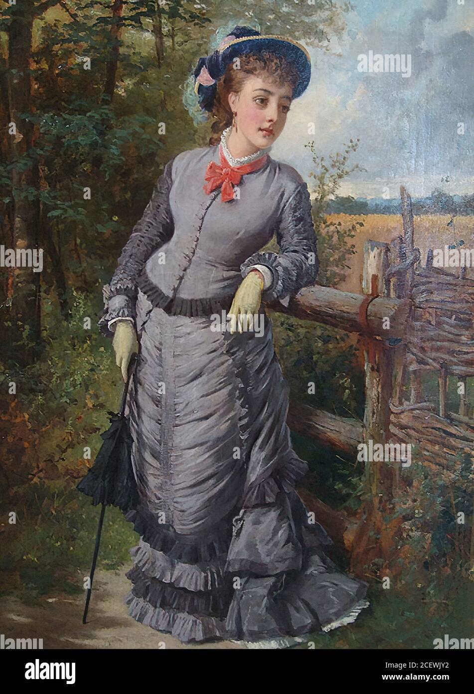Victorian lady hi-res stock photography and images - Alamy