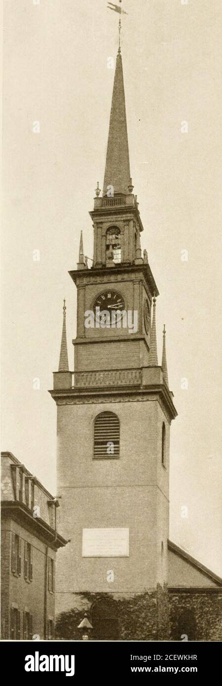 . Old New England churches and their children. hat however capable a ...