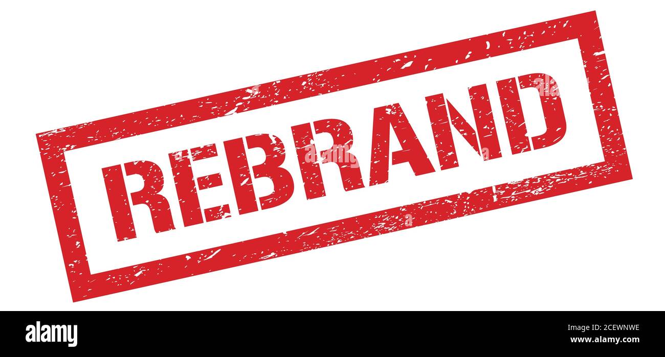 Rebrand stamp hi-res stock photography and images - Alamy