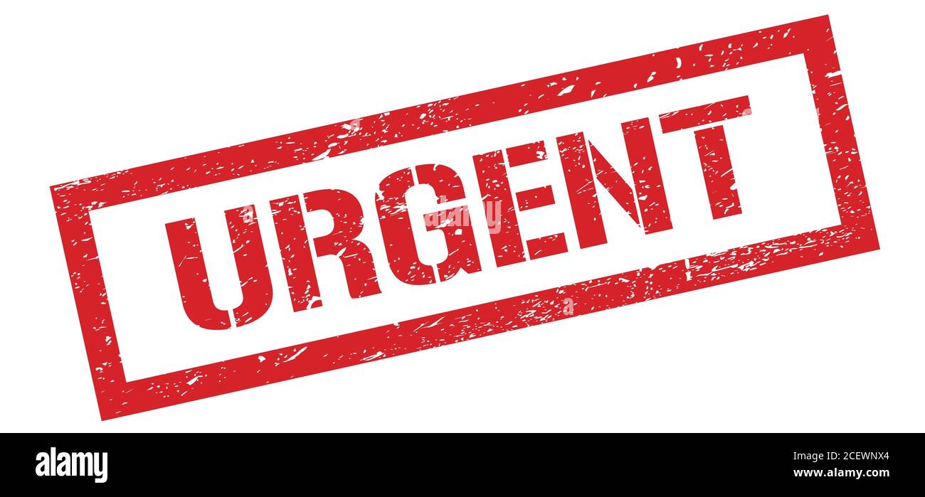 Urgent stamp sign seal hi-res stock photography and images - Alamy