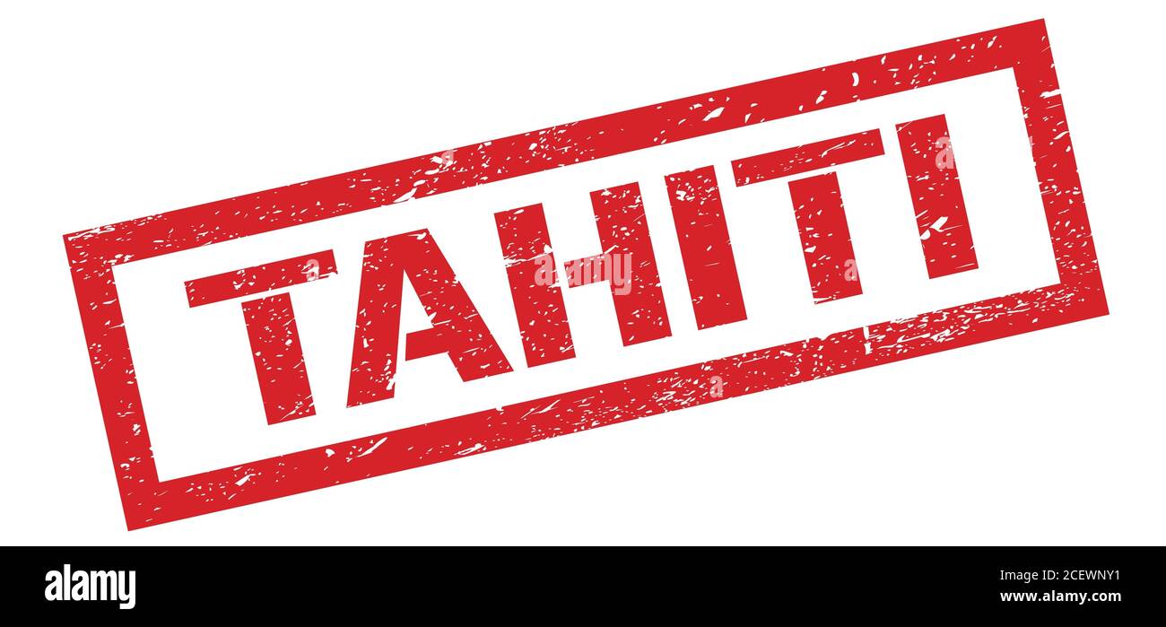 Tahiti Stamp High Resolution Stock Photography and Images - Alamy