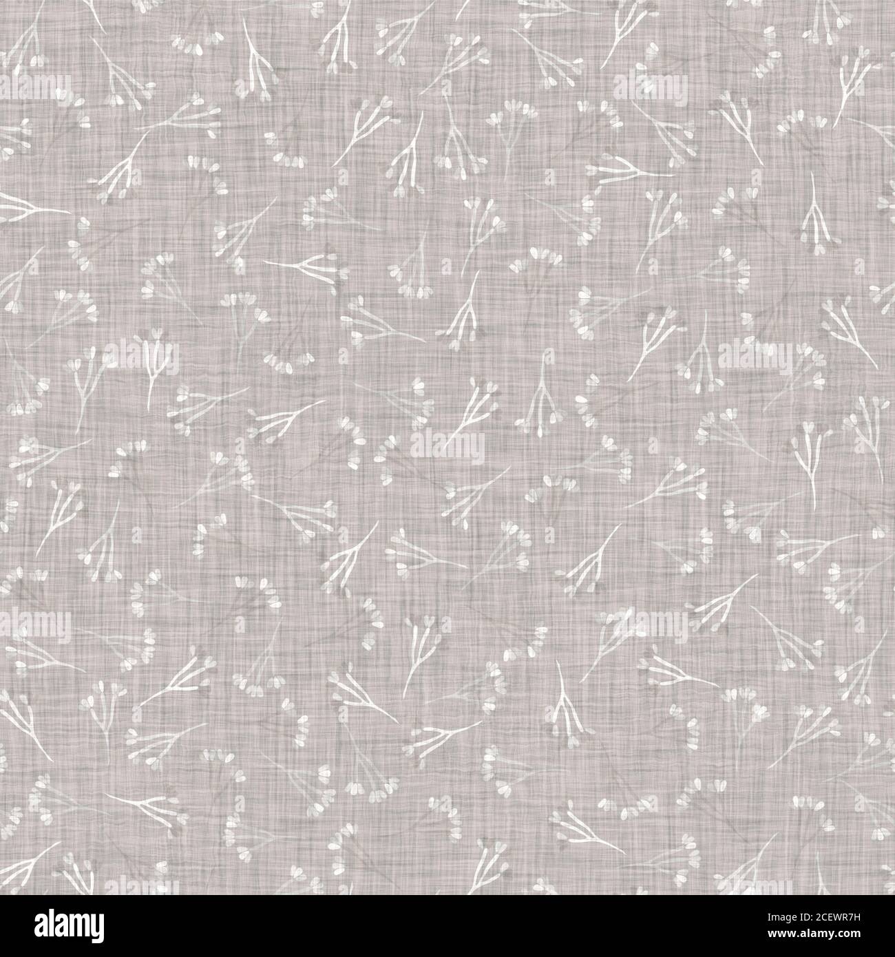 Natural gray french woven linen texture background. Old ecru flax bloom ...