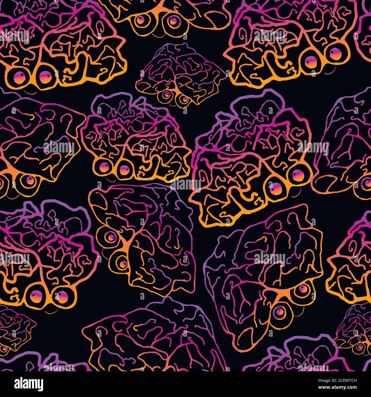 Brain pattern hi-res stock photography and images - Alamy