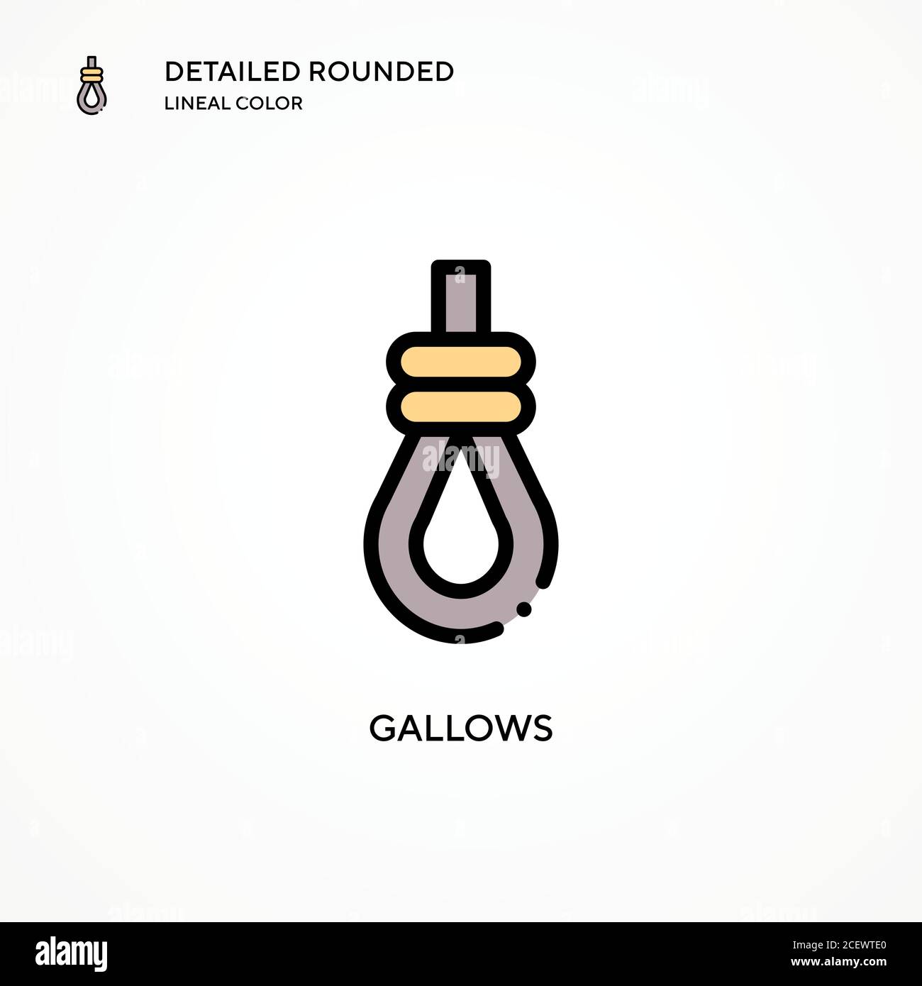 Gallows hanging Stock Vector Images - Alamy