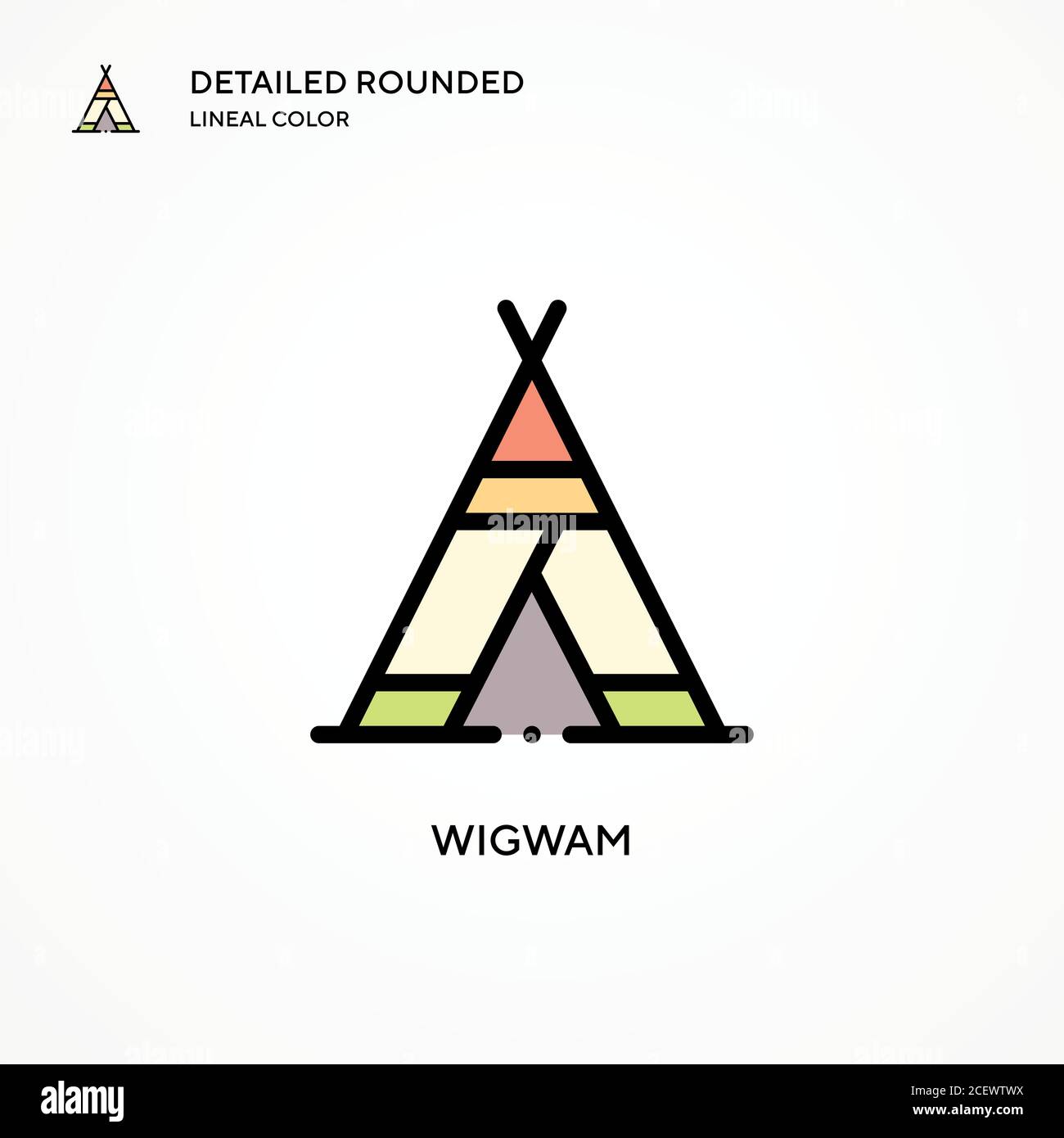 Native american hut drawing hi-res stock photography and images - Alamy