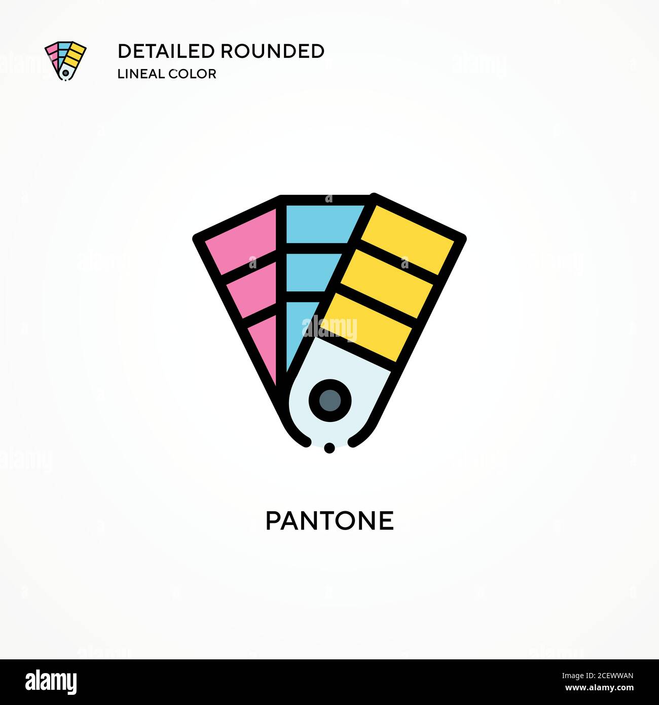 Pantone vector icon. Modern vector illustration concepts. Easy to edit ...
