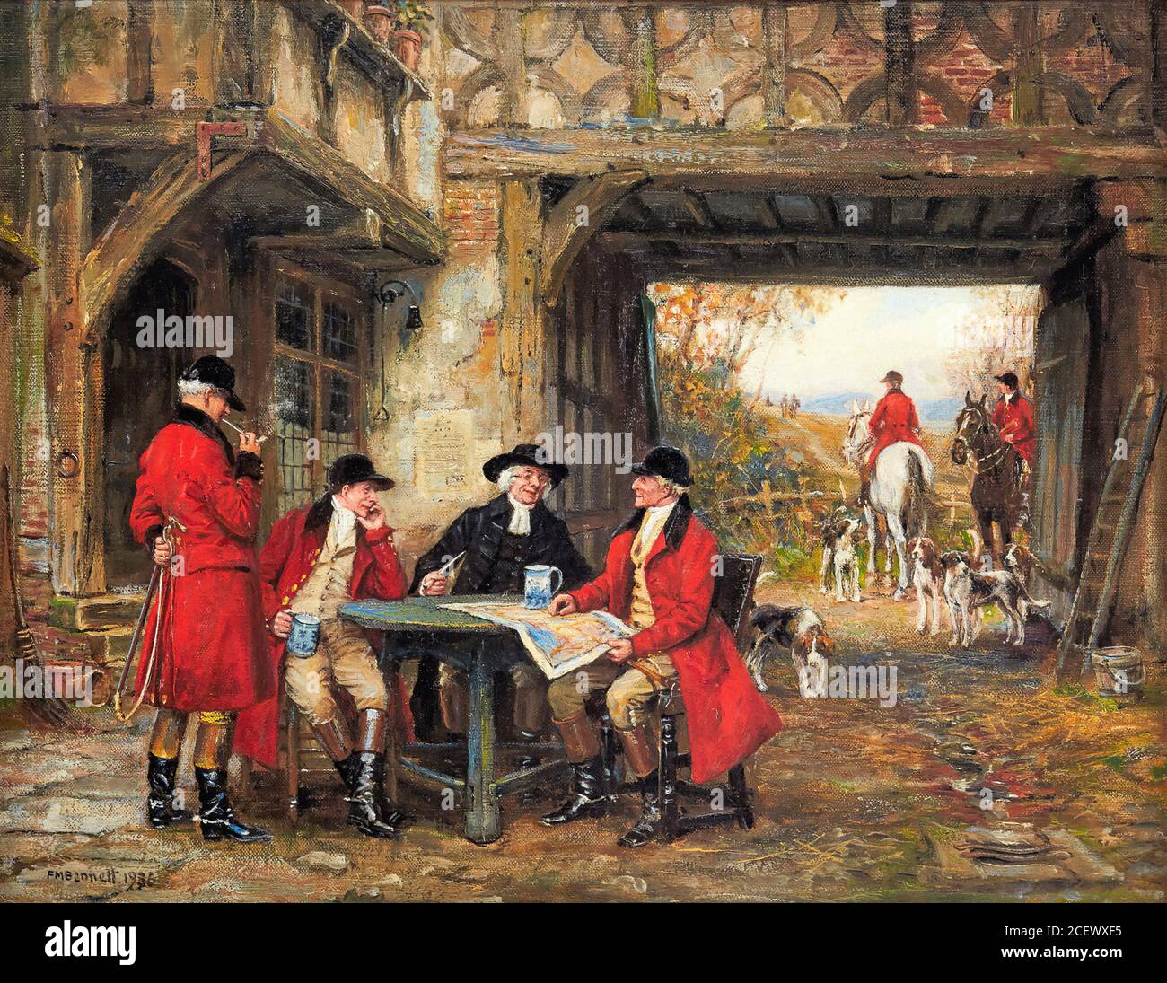 Resting huntsmen hi-res stock photography and images - Alamy