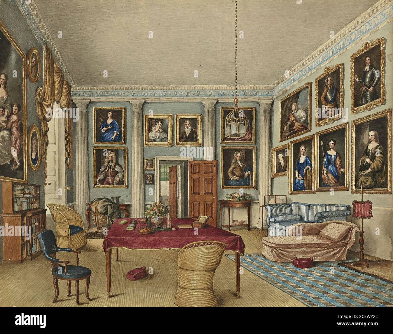 Best Mary Ellen - the Saloon (the Portrait Gallery) at Howsham Hall ...